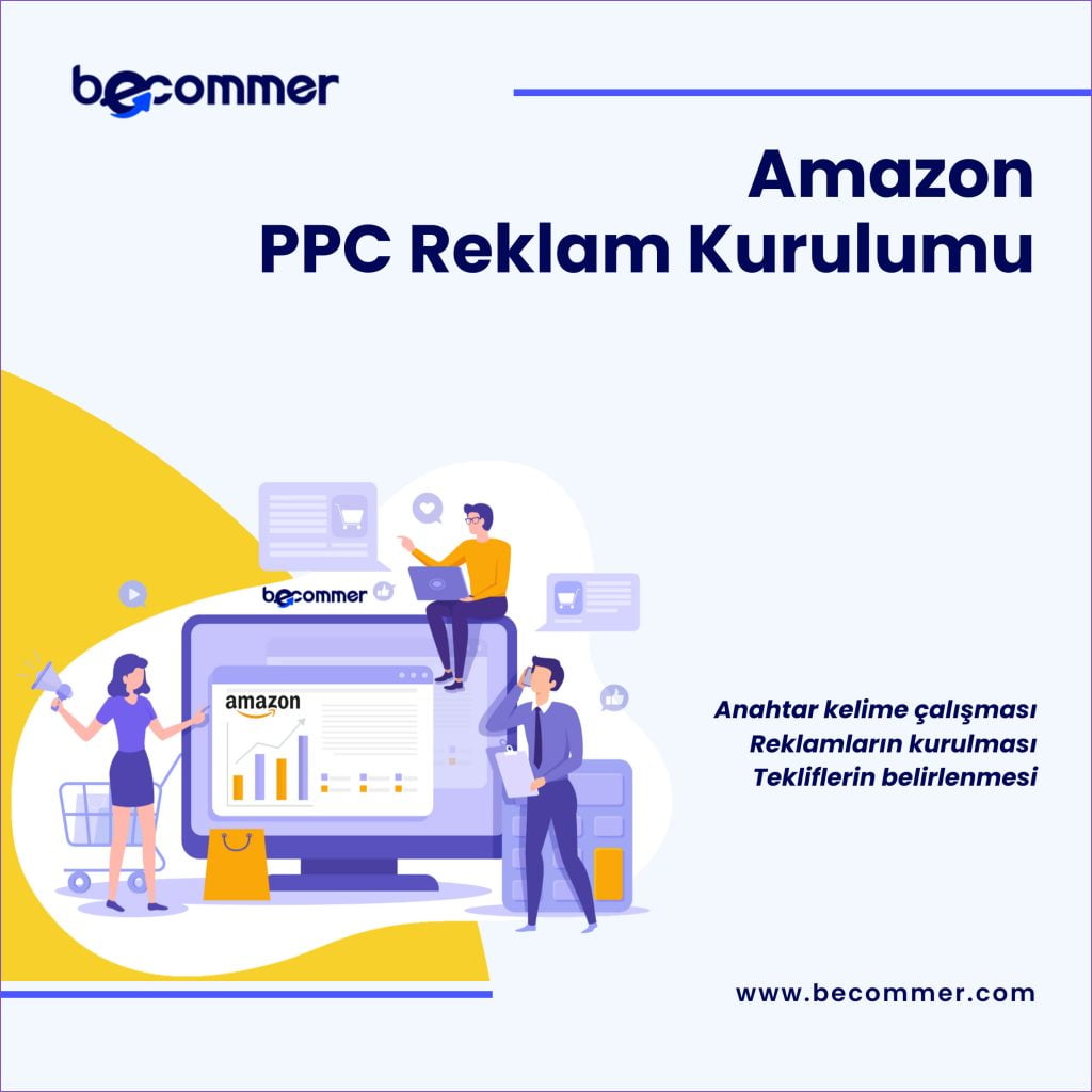 Amazon PPC Reklam Kurulumu | Fiyat & Kapsam | Becommer.com