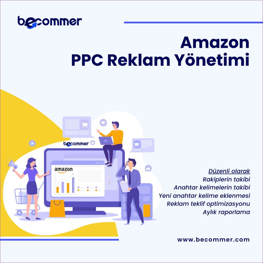 Amazon PPC Yönetim | Fiyat & Kapsam | Becommer.com